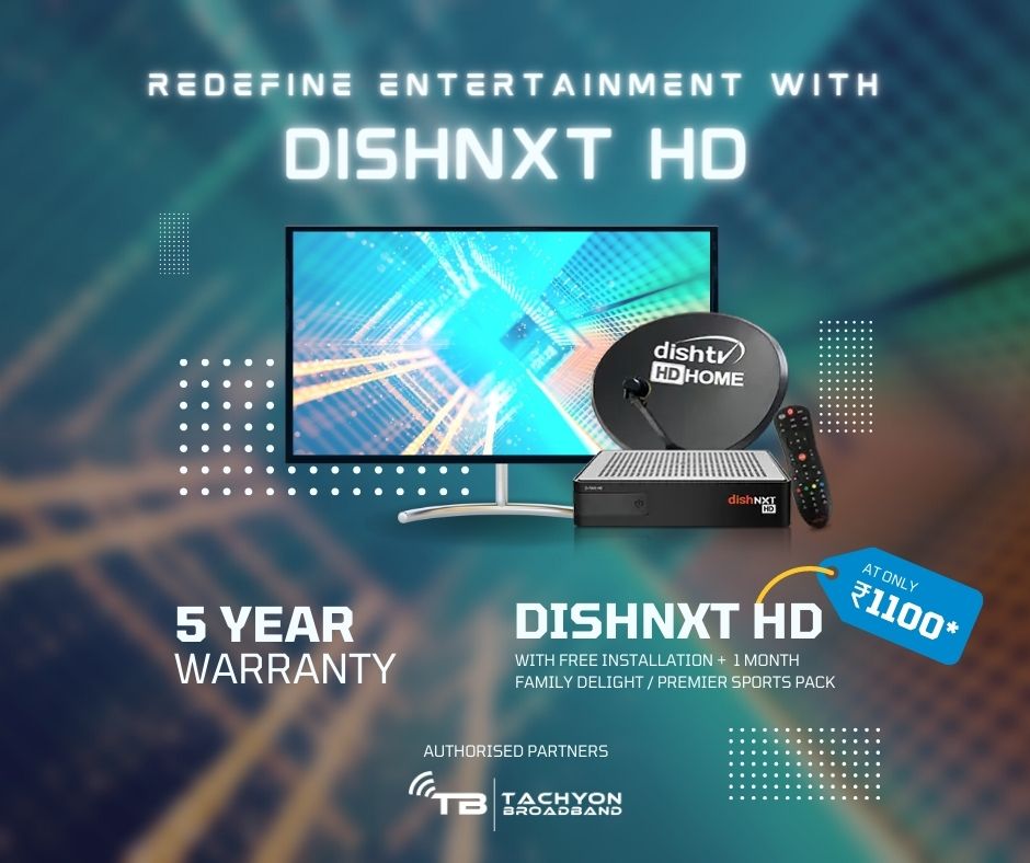 DishTV HD Set Top Box - Tachyon Satellite TV